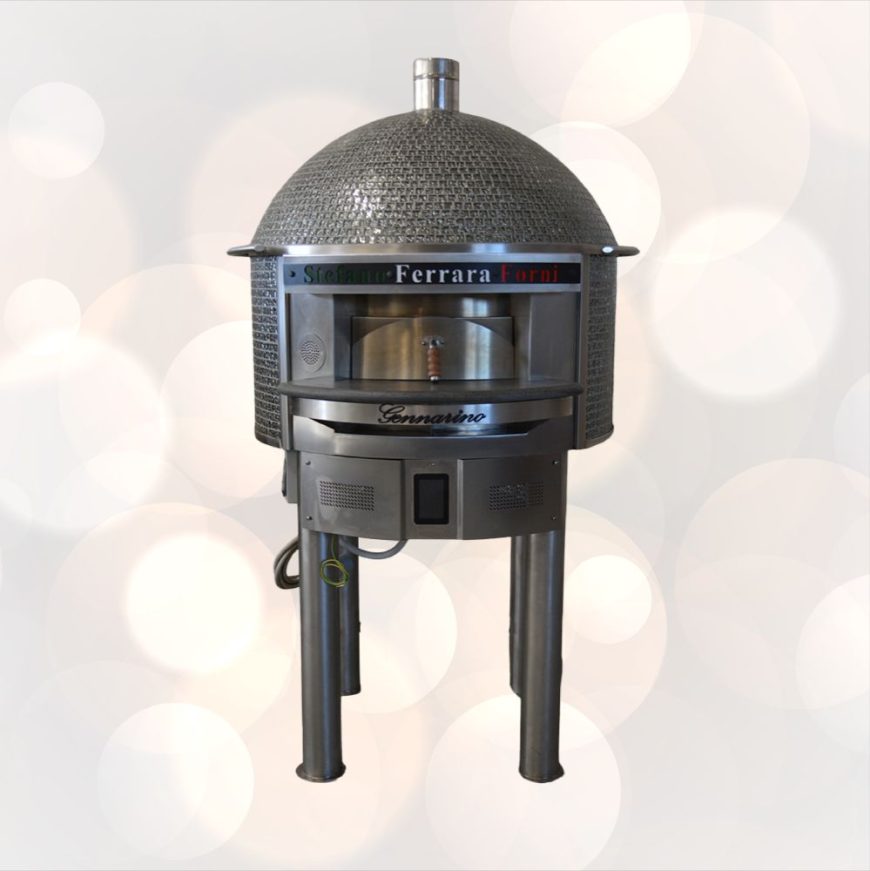 Mobile Pizza Oven Gennarino Electric – Special Silver